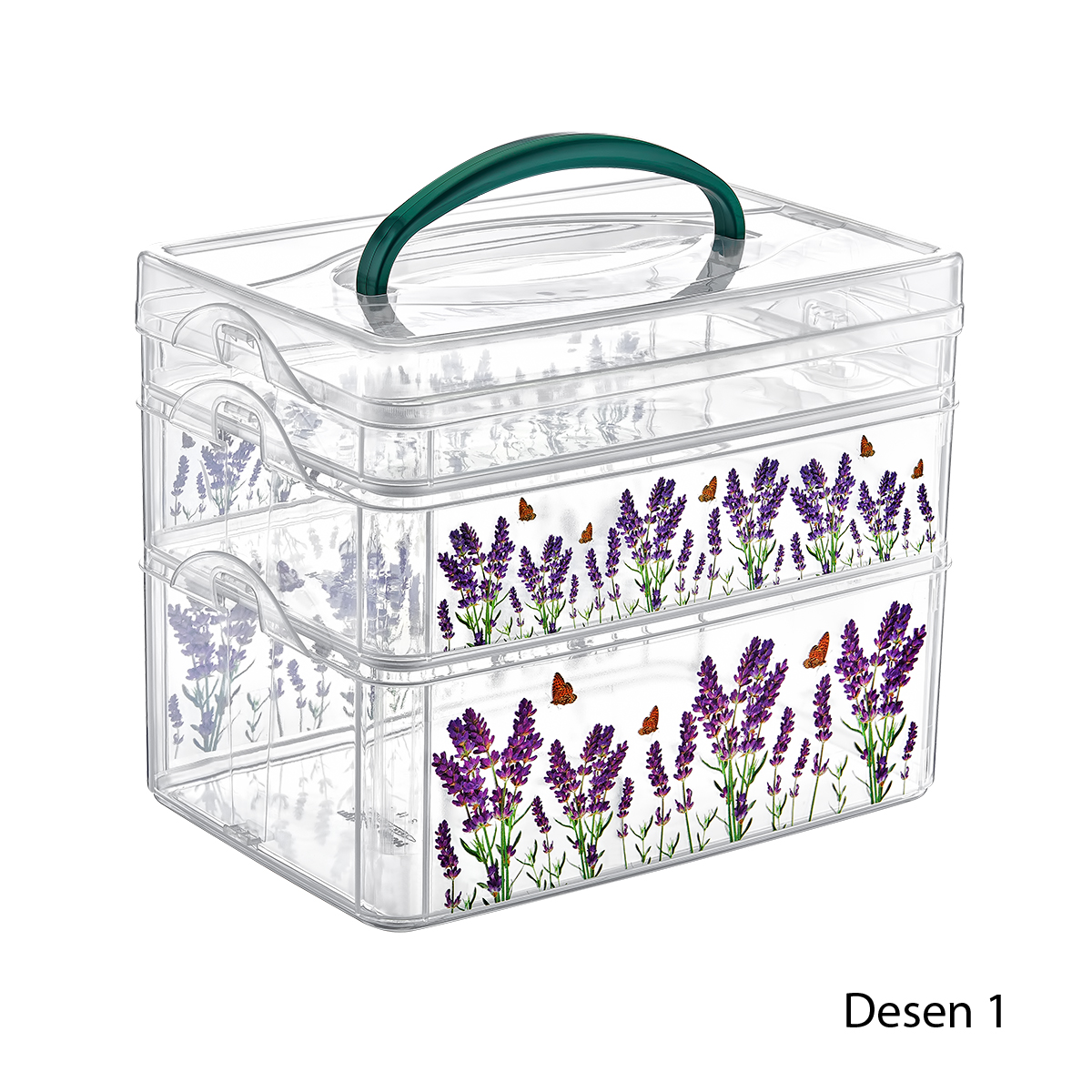 Plast ART Multi-Purpose Box 3 Floors (Assorted Prints)